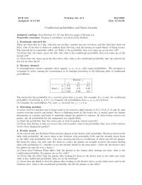 Problem Set 3 Questions - Probability with Engineering Applications ...