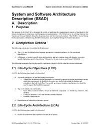 System and Software Architecture Description - Project | CSCI 577A - Docsity