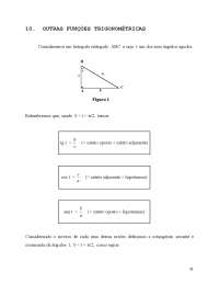Funções trigonométricas - matemática básica para o cálculo integral e ...