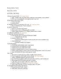 History Outlines for Test II - US Since 1877 - History Majors | HIST ...