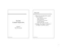 CPU Organization - Computer Organization | COMPE 271 - Docsity