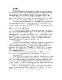 What is Vectors - Precalculus for Science and Engineering | MATH 4C ...