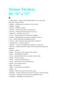 Termos tecnicos - TERMOS TECNICOS.PALAVRAS DIARIAS | Docsity