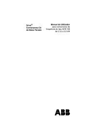 Manual Inversor ABB-ACS-100 - Manual de usuario de iversor ABB_ACS-100 ...