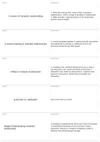 Final Exam--Ch. 11 | COM 225 - An Intro to Interpersonal Comm - Docsity