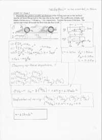 Exam 3 with Solution | Dynamics | - Docsity