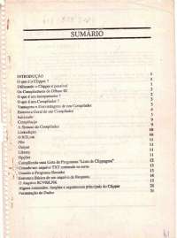 Linguagem de Programação Clipper - Linguagem de Programação Clipper ...