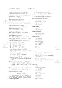 Formulari di Fisica - Gratis Online in PDF | Docsity