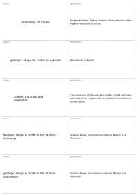 Wcjc lab practical #2, part 1 | GEOL 106 - HISTORICAL GEOLOGY - Docsity