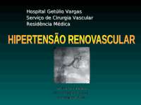 Hipertensão renovascular - Diagnóstico e tratamento da hipertensão ...
