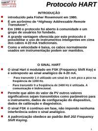 Aula Protocolo Hart.ppt IFSP Automação - Aula Protocolo Hart.ppt IFSP ...