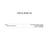 Apostila completa de Visual Basic com Exercícios Resolvidos - Apostila completa de | Docsity