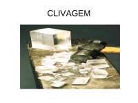 CLIVAGEM, PARTIÇÃO e FRATURA - slide com crivagem partição e fratura de ...
