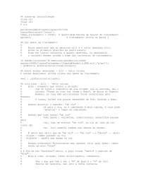 Programa Fonte em MatLab Redes Neurais Adaline - Programa Fonte em MatLab Redes Neurais - Docsity