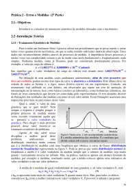 Erros e Medidas (2ª Parte) - Apostila de Física Experimental - Docsity
