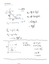 Foundations of Physics I - Test 3 Review Notes | PHYS 2306 - Docsity