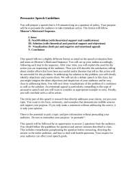 Persuasive Speech Guidelines - Introduction to Public Speaking | SPC ...