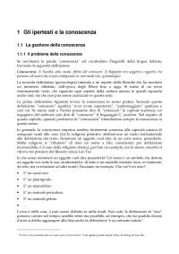 Teorie e tecniche dei nuovi media - Gli ipertesti e la conoscenza - Docsity