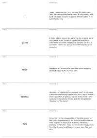 Exam 1 | RELI 212 - Religions of Asia - Docsity