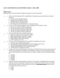 Questions with Answer Sheet - Fundamental Financial Accounting | ACCT ...