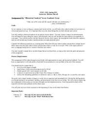 Rhetorical Analysis Assignment 2 - English composition | ENGL 1101 ...