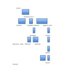 Catholicism to Modern Religion Flowchart | REL 1350 - Docsity