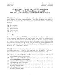 Test A Answers - Introductory Physics-Electricity/Magnetism, Optics ...