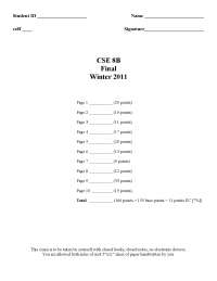 10 Questions with Solutions in Final Exam -Introduction to Computer ...