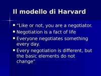Modello Harvard - Docsity
