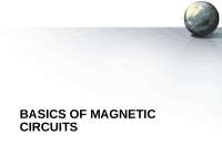 Electrical Engineering - Basic of Magnetic Circuits - Docsity