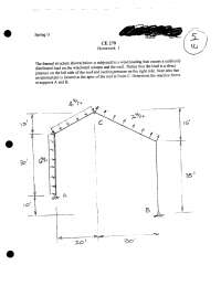 Solutions to Homework 1 - Introductory Structural Mechanics | CE 27000 ...