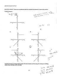 17 Solved Practice Questions Exam 2 - Algebra | MATH 1100 - Docsity