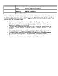 07 - MER Modelo Relacional - Modelo Relacional (Banco de Dados) - Docsity