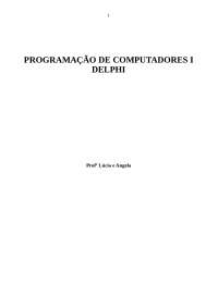 Apostila de Delphi - Apostila básica de Delphi 7 | Docsity