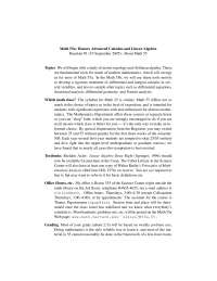 Advanced-Caluclus and Linear Algebra, Exercises - Mathematics - Docsity