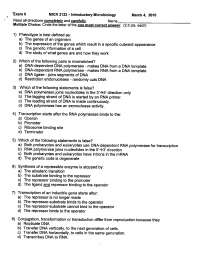 Exam 2 Multiple Choice 20 - Introduction to Microbiology | MICR 2123 ...