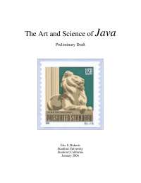 Art and Science of Java - Eric S. Roberts - Stanford University. - Docsity