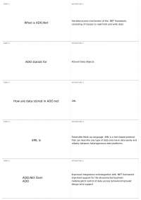 Section 1 final | BIT 3444 - Adv Bus Comp and App - Docsity