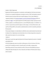 Notes for Introduction to Aerospace Engineering | AE 1350 - Docsity