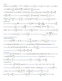 Foundations of Physics I - Formula Sheet | PHYS 2306 - Docsity