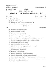 Exams for Computer Applications (Computer science) Free Online as PDF ...