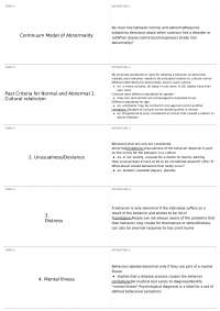 Chapter 1 | PSYC 2300 - Abnormal Psychology - Docsity