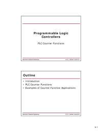 Introduction-Programmable Logic Controllers-Lecture 01 Slides-Electrical and Computer ...