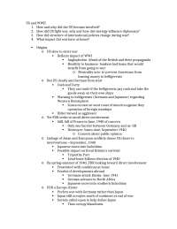 History Notes 5 - American History Since 1865 | HIST 2112 - Docsity