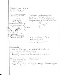 Non Linear Motion Systems - Handwritten Notes | PHY 3221 - Docsity
