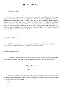 Plexo cervical - Plexo cervical - Docsity