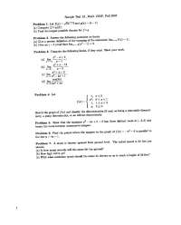 Exam 1 Practice Problems - Calculus I | MATH 1501 - Docsity