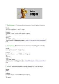 126 delphi comandos - 126 delphi comandos - Docsity