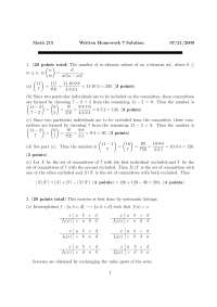 Introduction to Advanced Mathematics - Solutions to Homework Set 7 ...