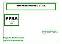 Ppra modelo (2) - otimo modelo pra aprendizagem na elaboração do ppra ...